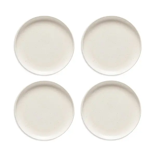 COSTA NOVA Pacifica Dinner Plates, Set Of 4 - Vanilla