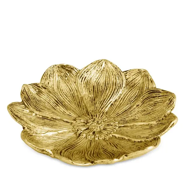 Michael Aram Vintage Bloom Catch All Trinket Dish - Gold