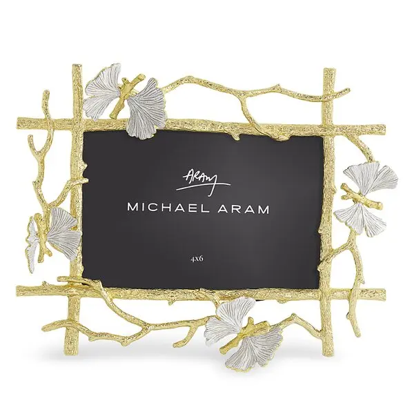 Michael Aram Butterfly Ginkgo Frame, 4 X 6 - Gold