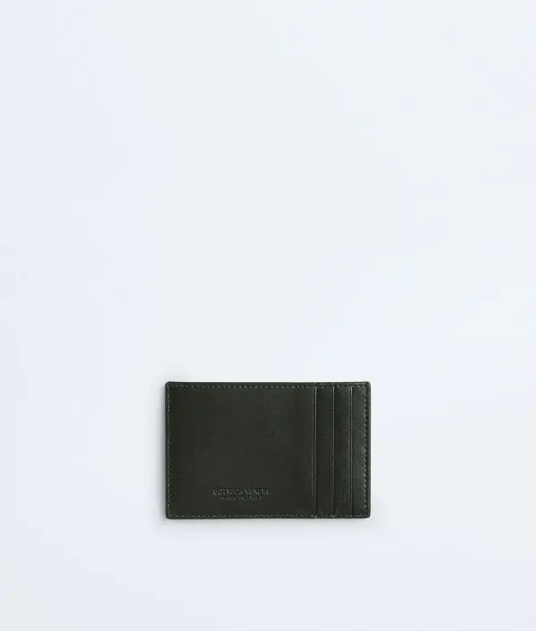 Bottega Veneta Cassette Credit Card Case - Dark Moss