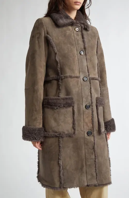 Saks Potts Emma Genuine Shearling Coat