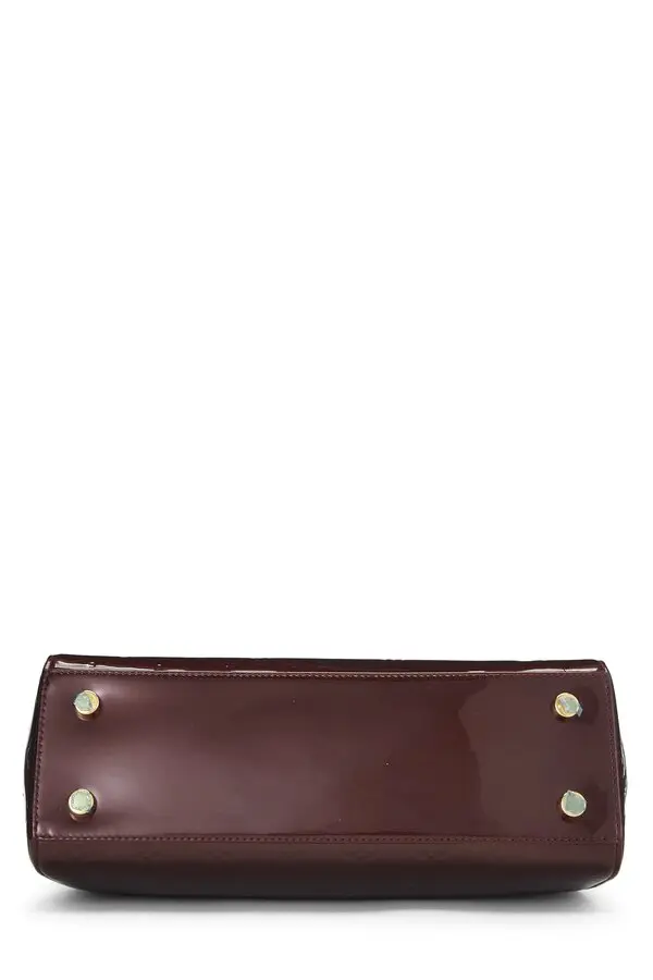 LOUIS VUITTON Rouge Fauviste Monogram Vernis Brea - Red