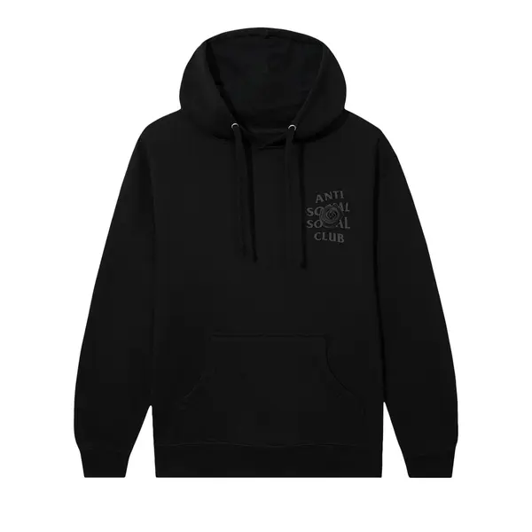 ANTI SOCIAL SOCIAL CLUB Bat Emoji F&f Hoodie - Black