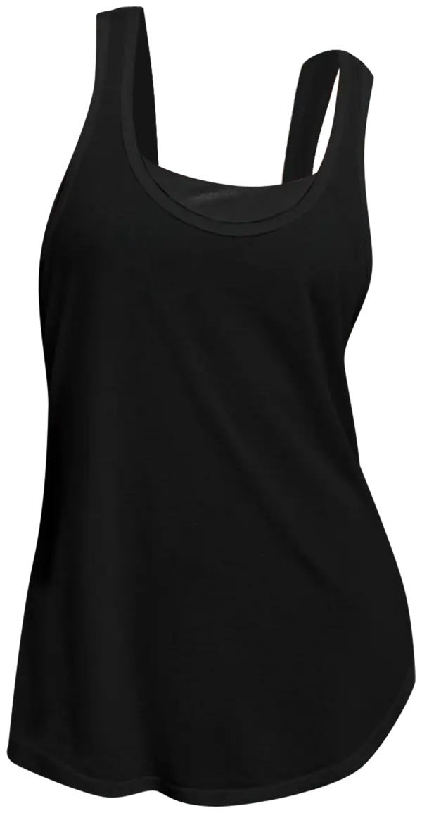 Carbon38 Long Racerback Tank - Black