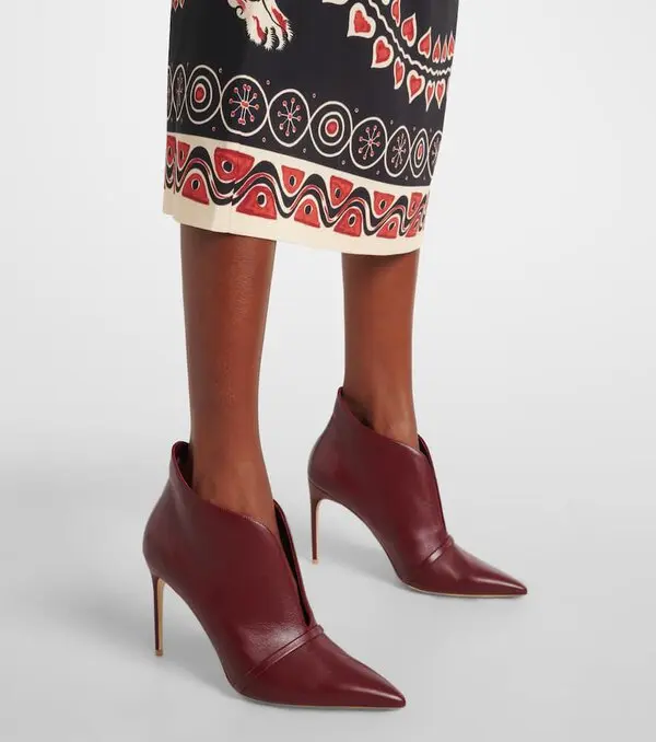 MALONE SOULIERS Loren Leather Ankle Boots