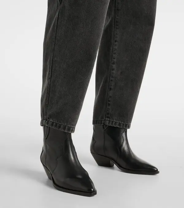 Isabel Marant Étoile Catarina Paneled Tapered Jeans