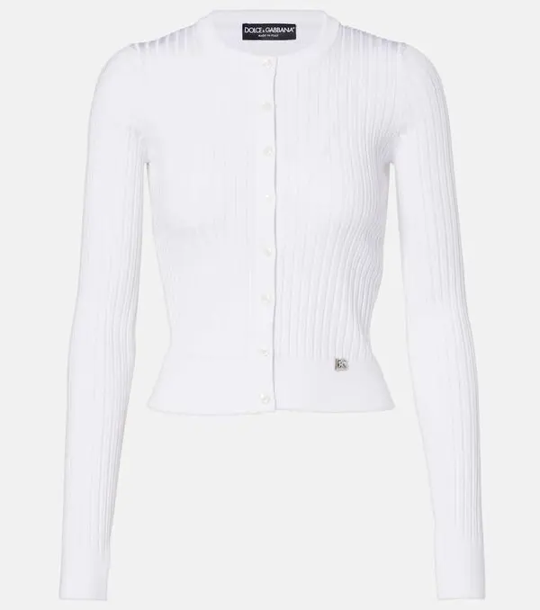 Dolce & Gabbana Ribbed-knit Cardigan