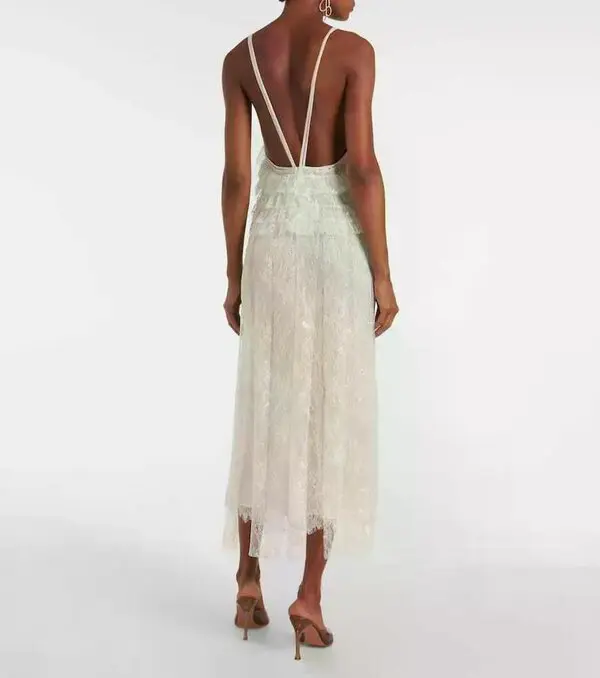 Blumarine Lace Slip Dress