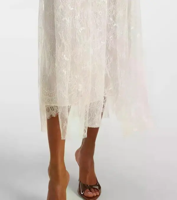 Blumarine Lace Slip Dress