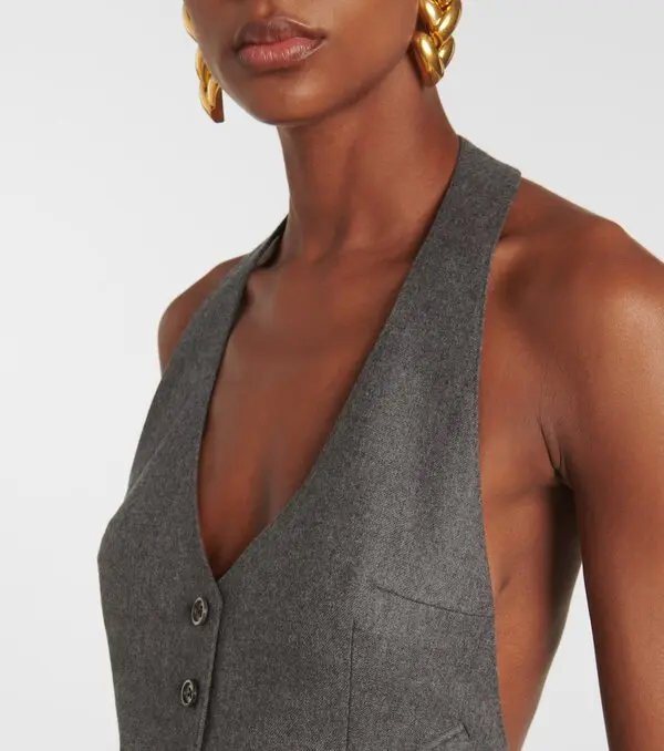 TOM FORD Wool Twill Vest