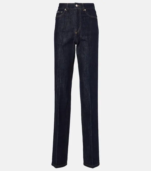 Dolce & Gabbana High-rise Straight Jeans