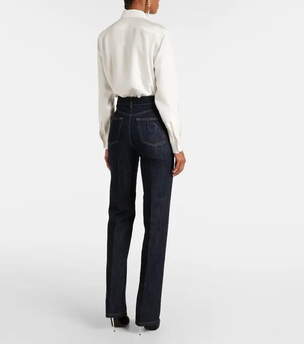 Dolce & Gabbana High-rise Straight Jeans