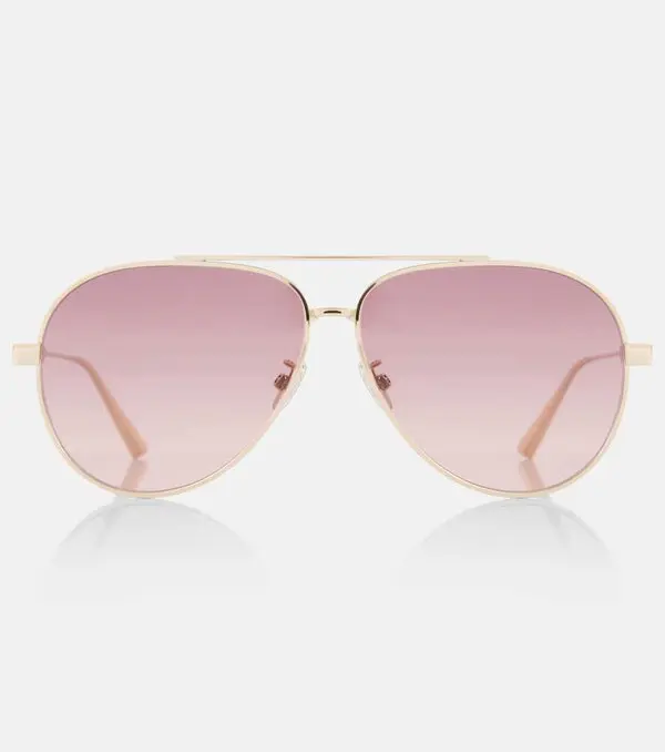 Dior Diorcannage A1u Aviator Sunglasses - Pink