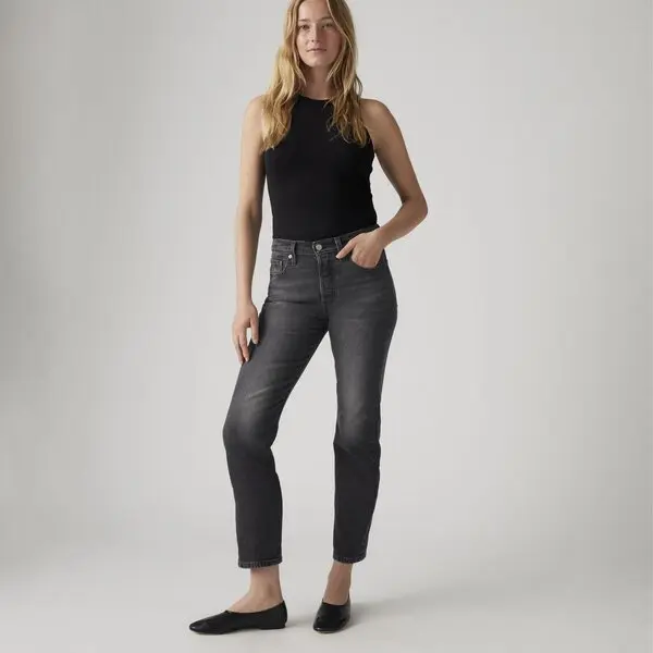 LEVI'S 501 Original Cropped Jeans - Long Live The Queen