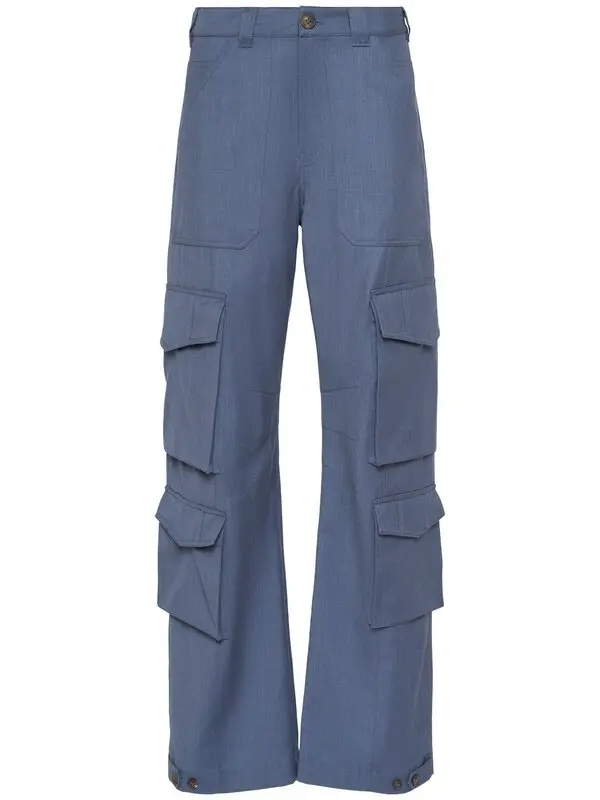GOLDEN GOOSE Journey Wool Cargo Pants