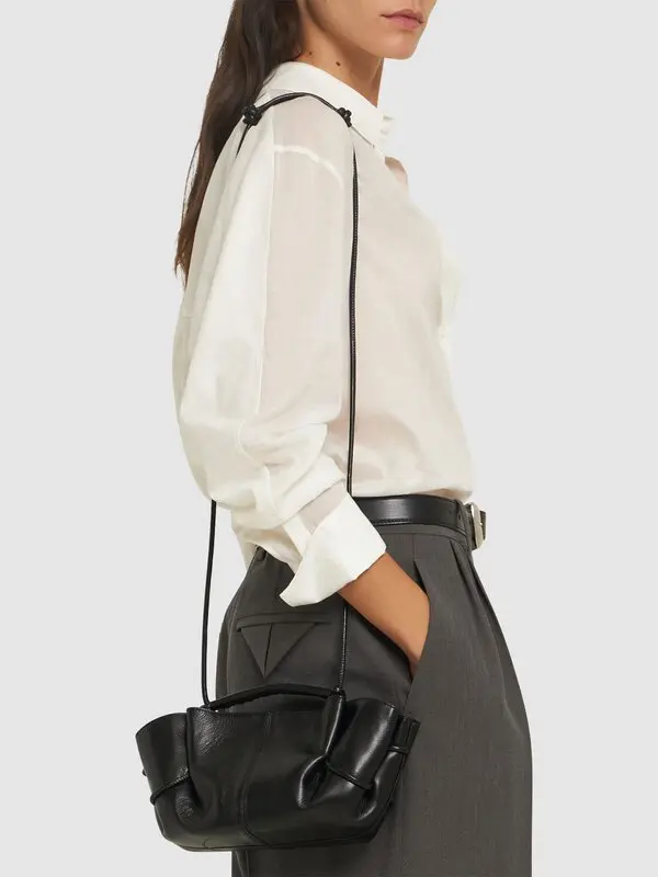 Hereu Mini Arta Leather Top Handle Bag