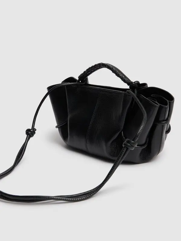 Hereu Mini Arta Leather Top Handle Bag
