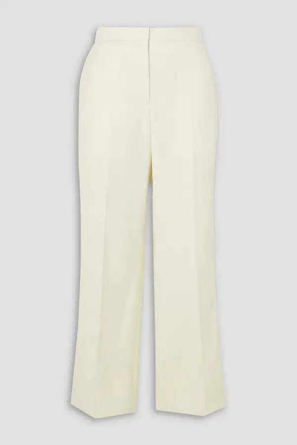 Brioni Barathea Wool Straight-leg Pants