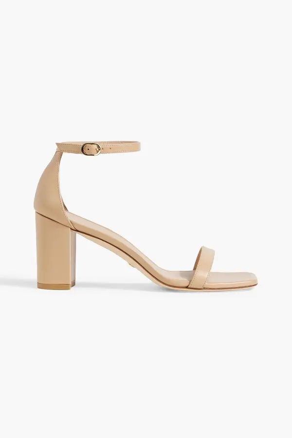 STUART WEITZMAN Leather Sandals - Beige