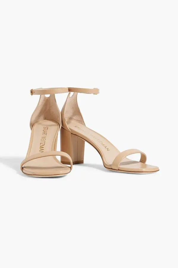 STUART WEITZMAN Leather Sandals - Beige