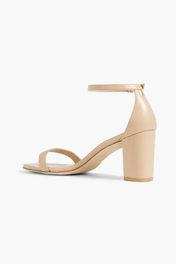STUART WEITZMAN Leather Sandals - Beige