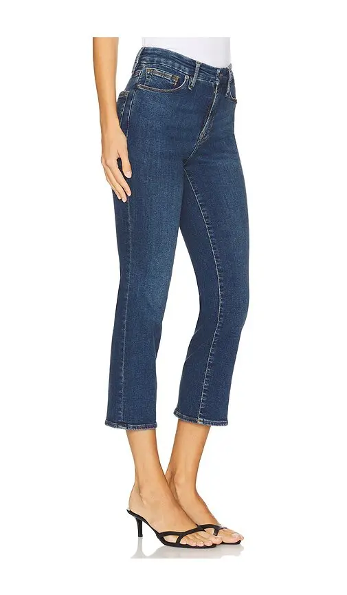 Good American Petite Straight Jeans - Blue004