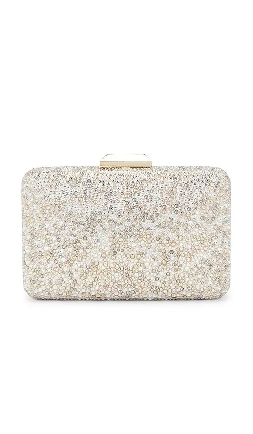 OLGA BERG Shira Hotfix Clutch