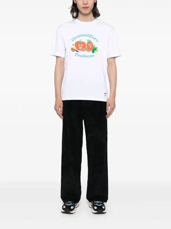 GROUND ZERO Graphic-print T-shirt - White