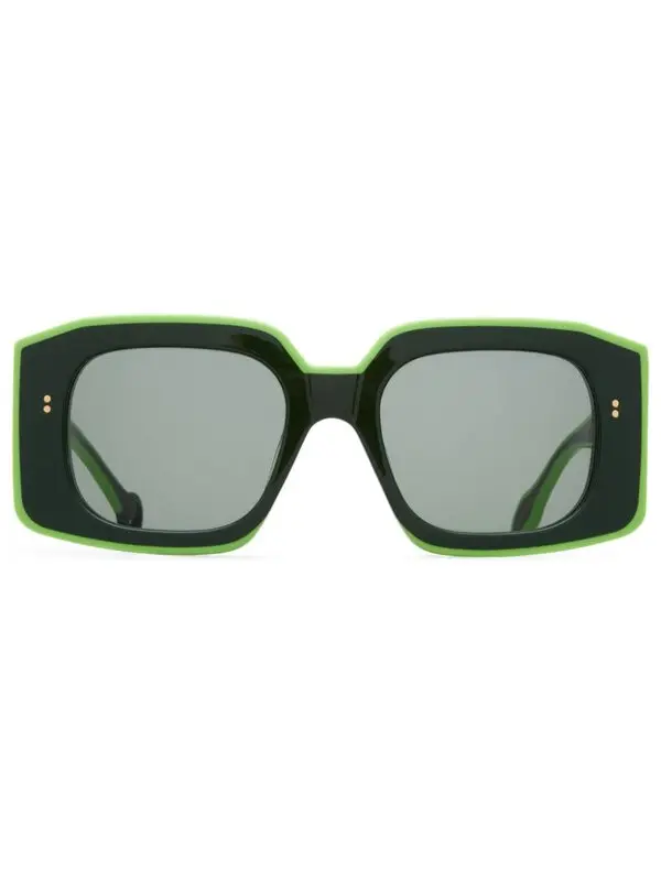 JW Anderson Bumper Sunglasses - Green