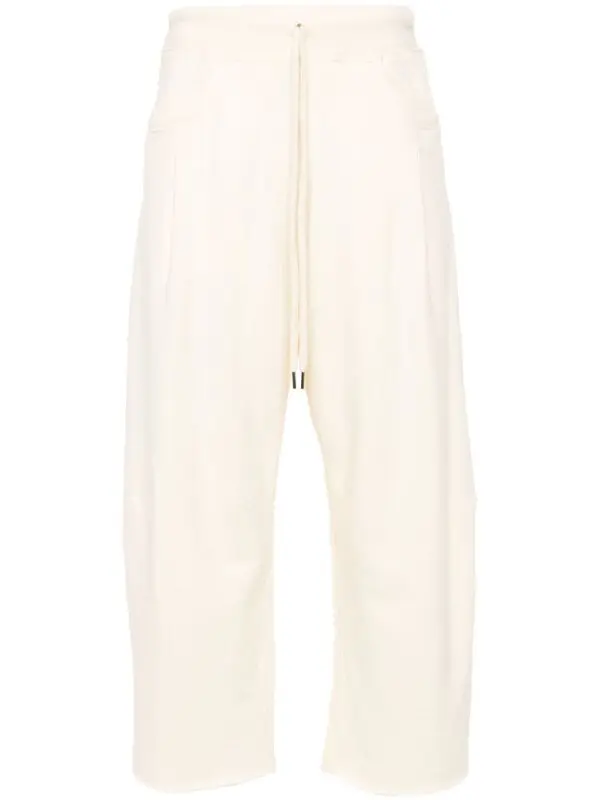 R13 Pleated Cropped Track Pants