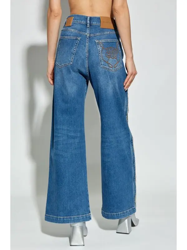 Munthe Crystal-embellished Flared Jeans