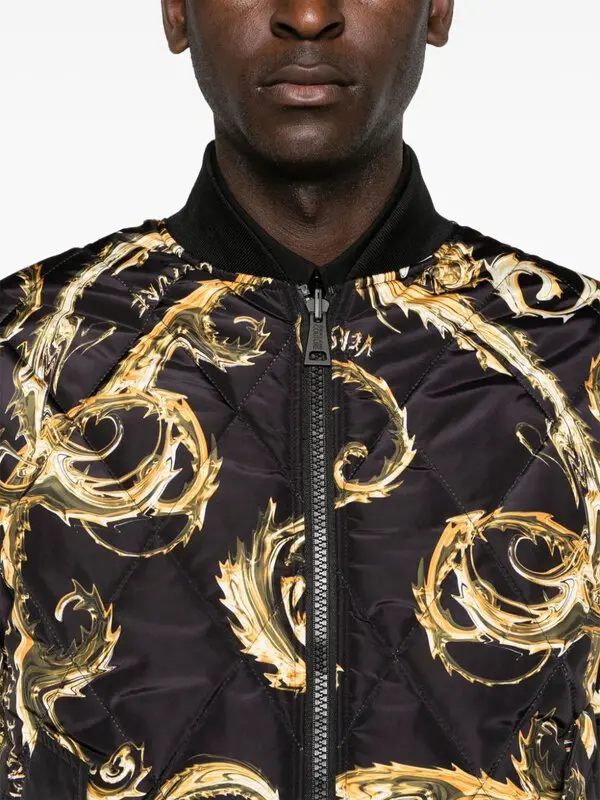 Versace Reversible Padded Bomber Jacket