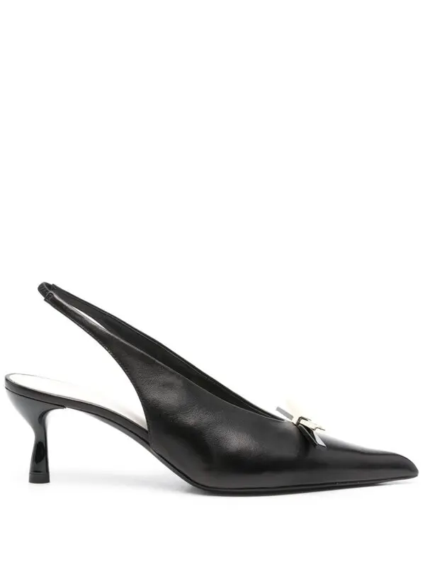 LANVIN 60mm Leather Pumps