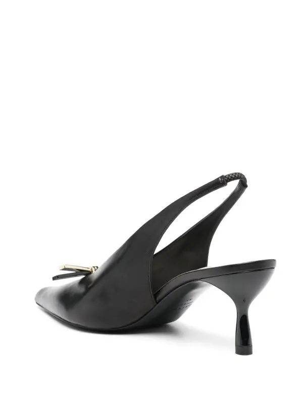 LANVIN 60mm Leather Pumps