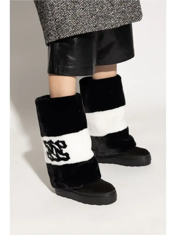 Casadei Logo-embroidered Boots
