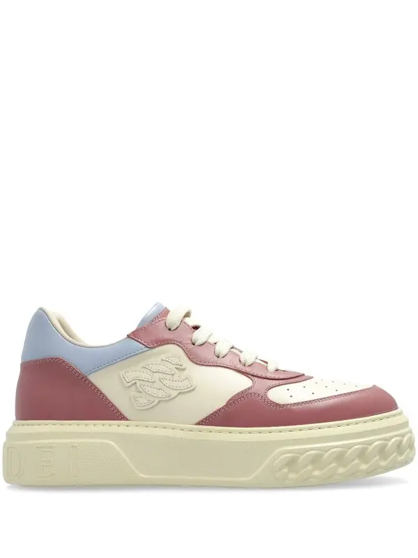 Casadei Off Road Leather Sneakers