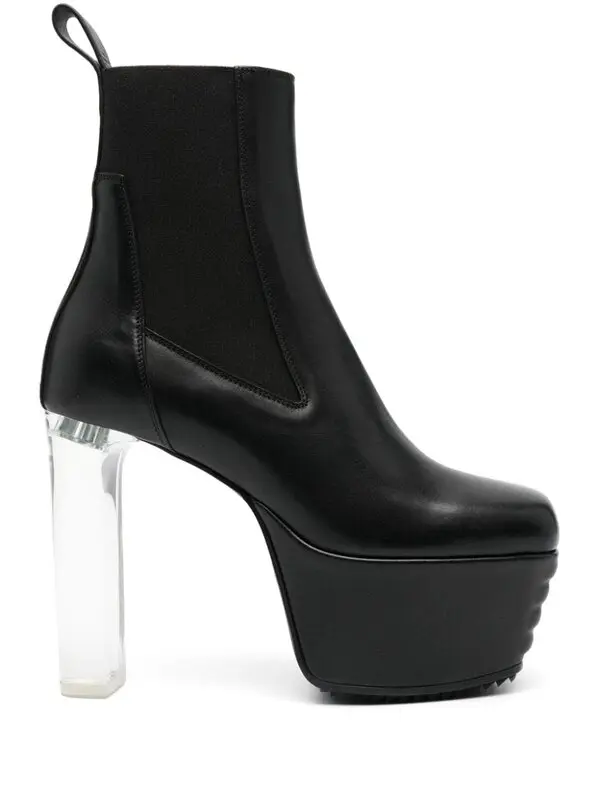 Rick Owens 135mm Minimal Grill Beatle 65 Boots