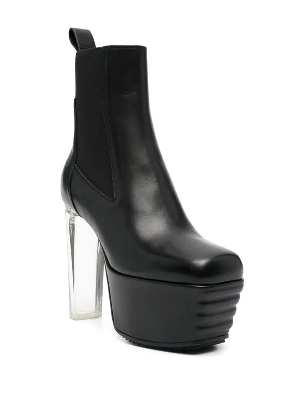 Rick Owens 135mm Minimal Grill Beatle 65 Boots