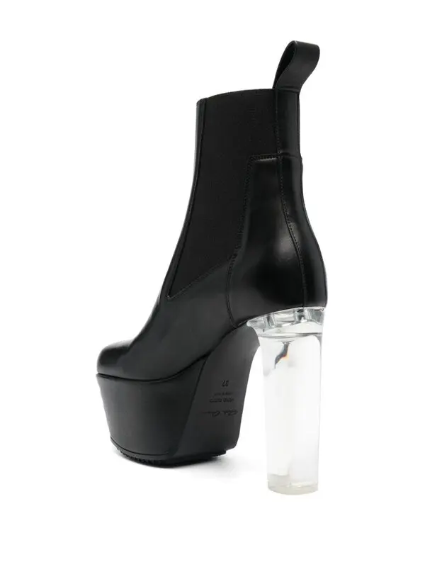 Rick Owens 135mm Minimal Grill Beatle 65 Boots