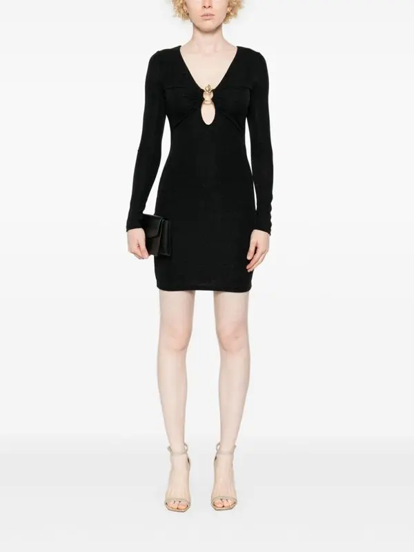 Just Cavalli Snake-detail Mini Dress