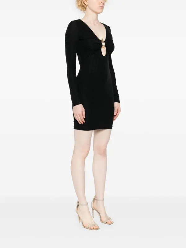 Just Cavalli Snake-detail Mini Dress