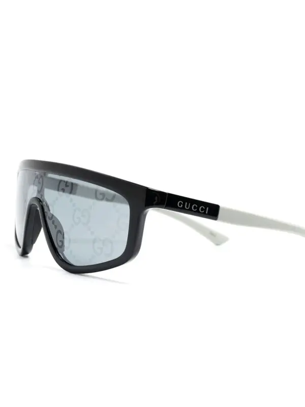Gucci Shield-frame Sunglasses