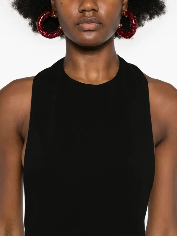 Jacquemus La Robe Favola Midi Dress - Black