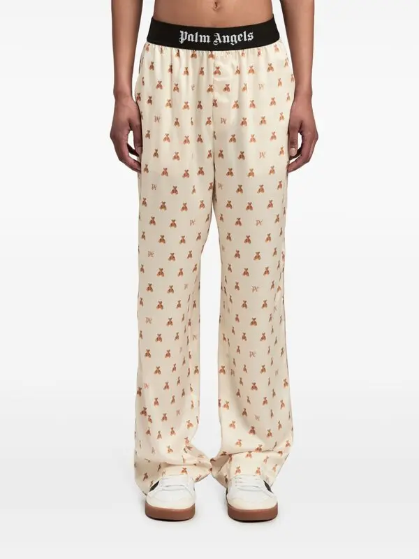 Palm Angels Bear Monogram Trousers