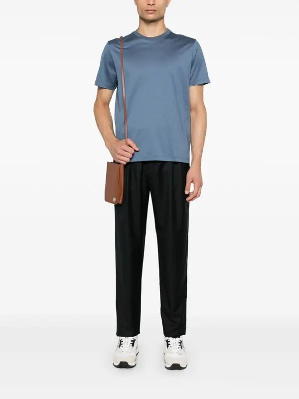 D4.0 Cotton T-shirt - Blue