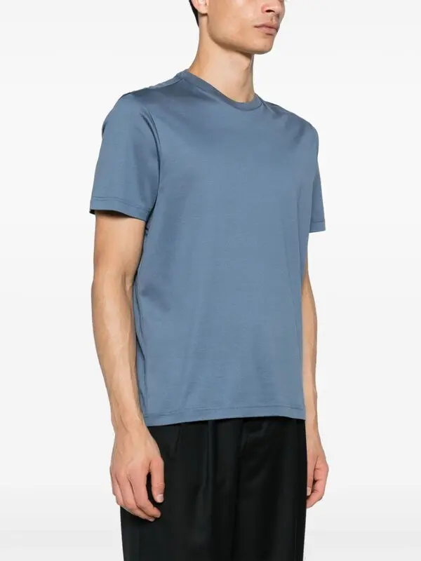 D4.0 Cotton T-shirt - Blue