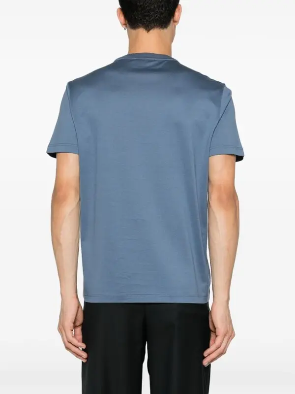 D4.0 Cotton T-shirt - Blue