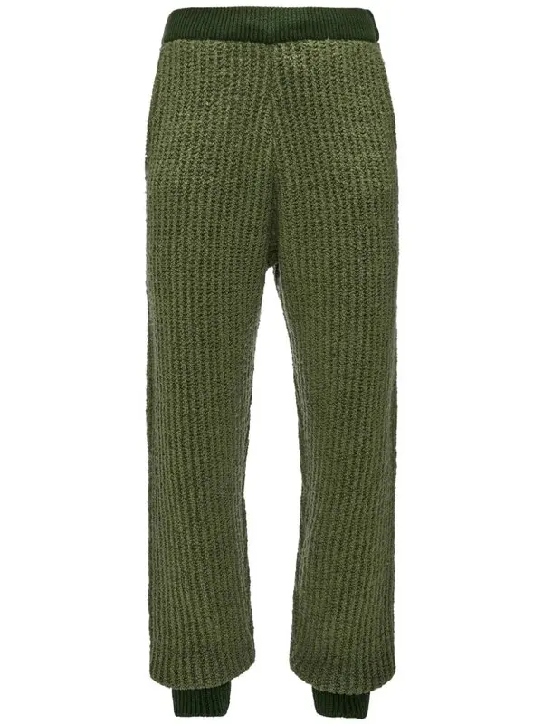 JW Anderson Wool Blend Knitted Trousers