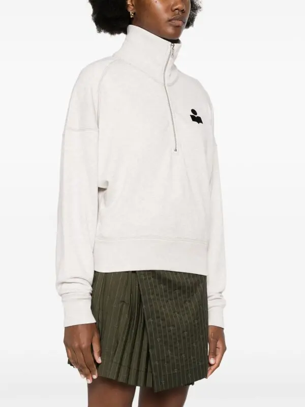 MARANT ETOILE Ross Sweatshirt - Neutrals