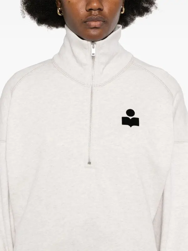 MARANT ETOILE Ross Sweatshirt - Neutrals